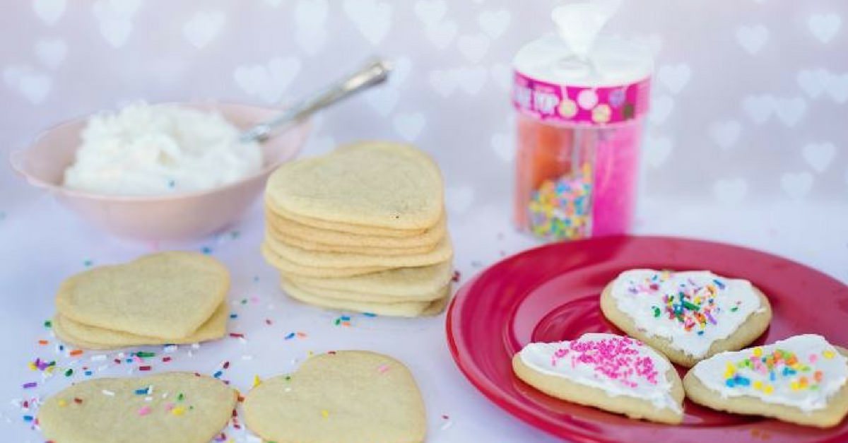 Receta para preparar increíbles galletas azucaradas de queso crema