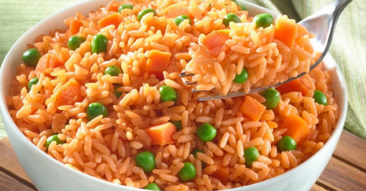 Arroz rojo a la mexicana: receta