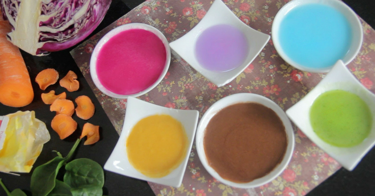 5 recetas coloridas para alimentarse y divertirse a la vez