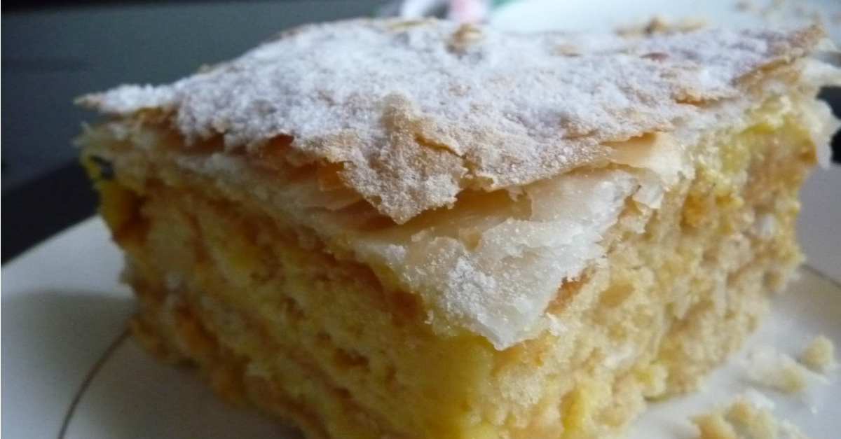 Tarta de crema de coco a la antigua: una receta simple y deliciosa