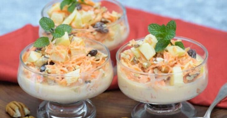 Elabora una deliciosa ensalada de zanahoria