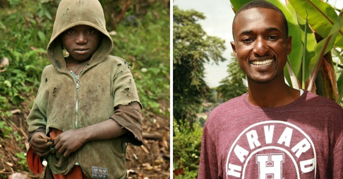 Un indigente entra en la Universidad de Harvard