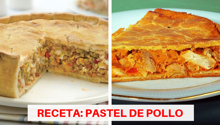 Prepare un delicioso pastel de pollo para compartir con su familia