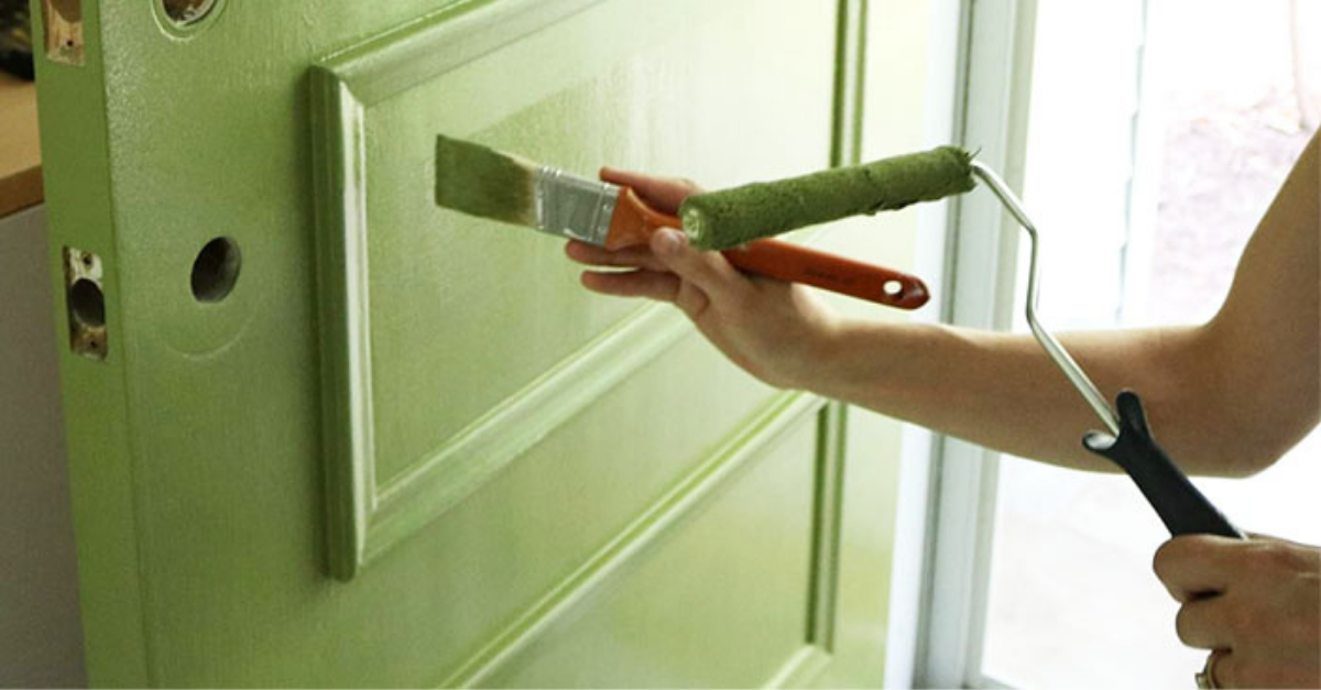 ¿Quieres pintar la puerta de tu casa? 11 Pasos para no equivocarse ...