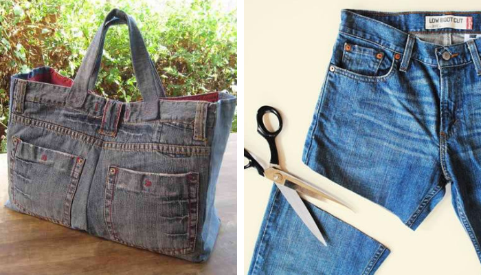 21 maneras de reutilizar sus jeans antiguos