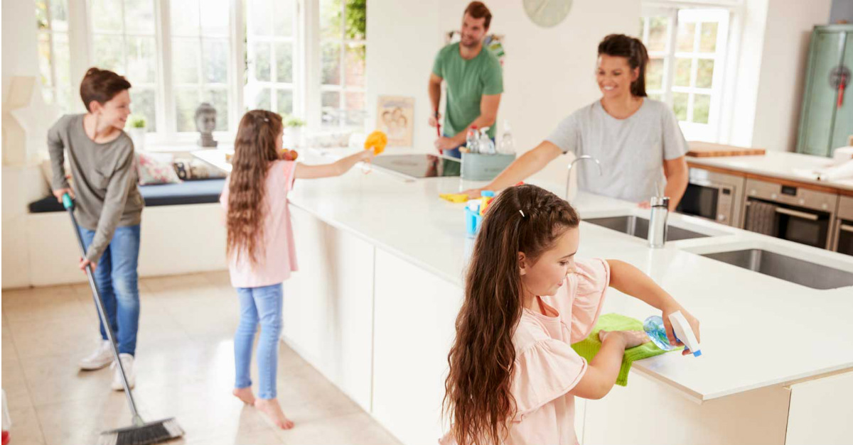 Cómo organizar las tareas del hogar